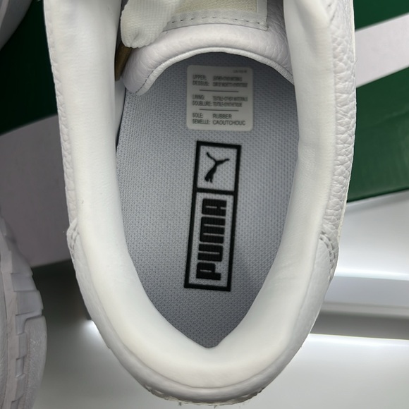 Puma | Shoes | Free People X Puma Collab Cali Court White Leather Low ...